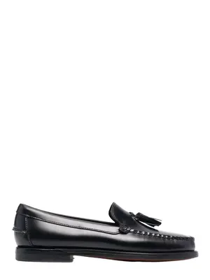 SEBAGO Tassel-detail Leather Loafers - Black