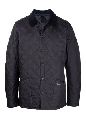 Barbour Barbour Quilted Rain Jacket Blue