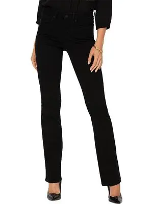 NYDJ Barbara Bootcut Jeans - Black