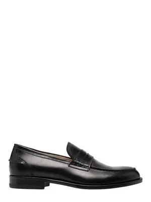 SCAROSSO Scarosso Maurizio Leather Penny Loafers