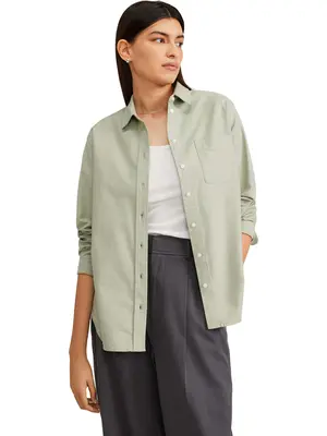 Everlane Oxford Shirt Seagrass