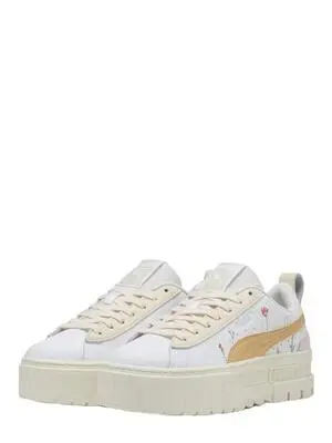PUMA Mayze Classic Platform Sneakers - Puma White-white