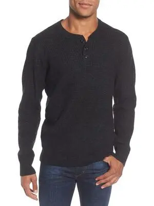 SCHOTT Thermal Henley - Black