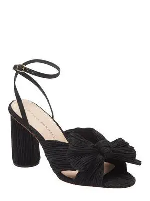 LOEFFLER RANDALL Camellia Knotted Sandal - Black