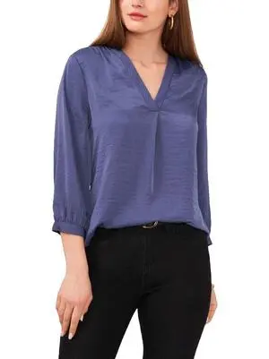 Vince Camuto Satin Blouse Dusk