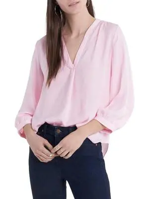 Vince Camuto Satin Blouse Pink Iris