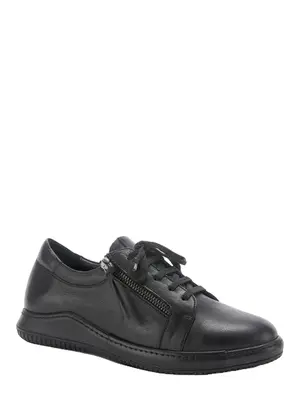 SPRING STEP SHOES Spring Step Yana Leather Sneakers Black