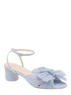 LOEFFLER RANDALL Dahlia Ankle-strap Knotted Sandals - Blue