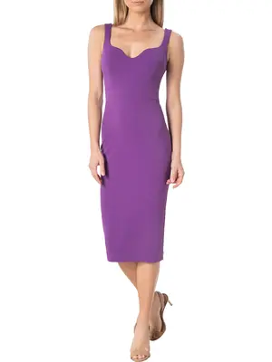 Dress The Population Dress The Population Sloane Sleeveless Sheath Dress Violet