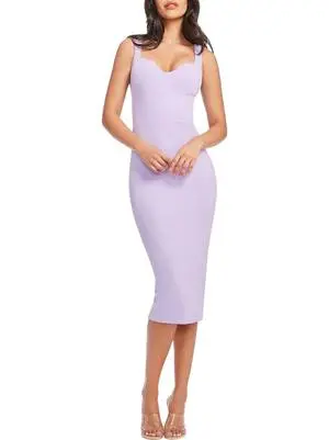 Dress The Population Dress The Population Sloane Sleeveless Sheath Dress Wisteria