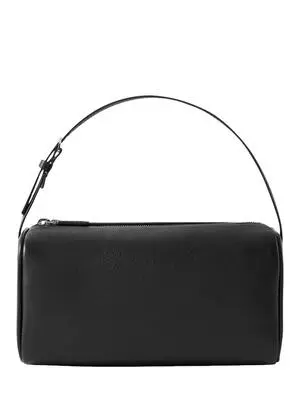 THE ROW The Row 90s Small Leather Tote Black