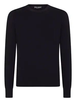 Dolce & Gabbana Round-neck Jumper - Blue