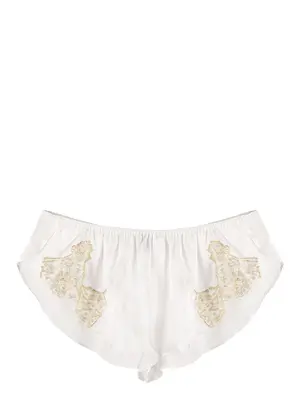 GILDA & PEARL Gina Tap Pants - White