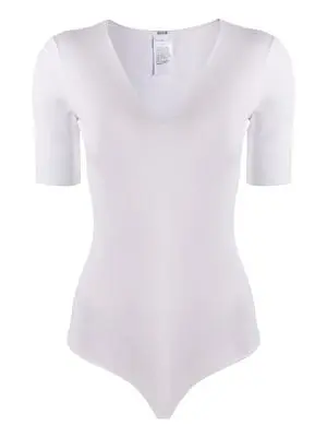 WOLFORD Short-sleeve Bodysuit Top