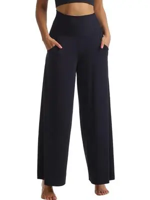Commando Commando Butter High Waist Wide Leg Lounge Pants Black