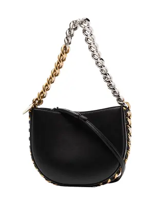 Stella McCartney Frayme Shoulder Bag - Black