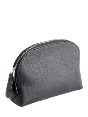 ROYCE NEW YORK Compact Cosmetics Bag Black