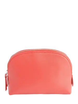 ROYCE NEW YORK Compact Cosmetics Bag Red