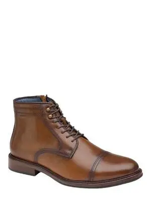 Johnston & Murphy Raleigh Xc Flex Cap Toe Boot - Tan