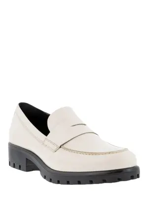Ecco ECCO Modtray Penny Loafer Limestone Leather