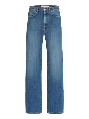JEANERICA Eiffel Stretch High-rise Straight-leg Jeans