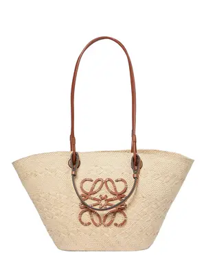 Loewe Paula's Ibiza Anagram Basket Bag - Beige