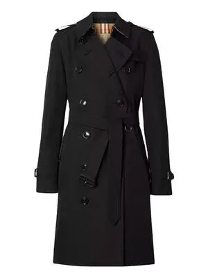 BURBERRY Burberry Mid-Length Kensington Heritage Trench Coat