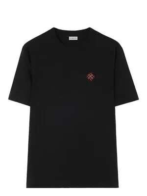 Burberry Logo Cotton T-shirt Black
