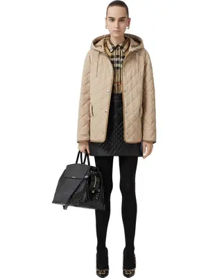 Burberry Burberry Quilted Thermoregulated Jacket Soft Fawn