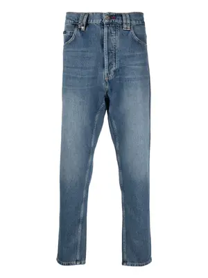 Philipp Plein Carrot-cut Jeans - Blue
