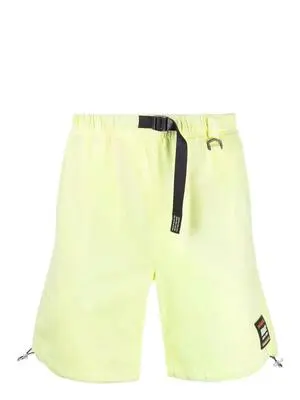 BILLIONAIRE BOYS CLUB Logo-patch Shorts - Yellow