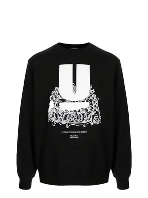 UNDERCOVERISM Ism For Rebels Sweatshirt - Black