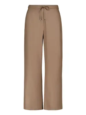 Max Mara S Max Mara Floria Wide-Leg Trousers Brown