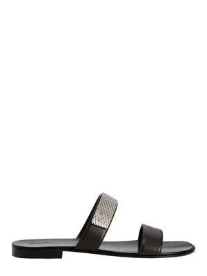 GIUSEPPE ZANOTTI Zak Strappy Sandals - Brown
