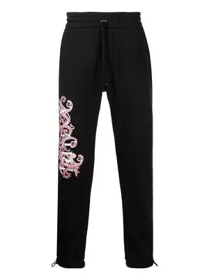 Amiri Paisley-print Track Pants - Black