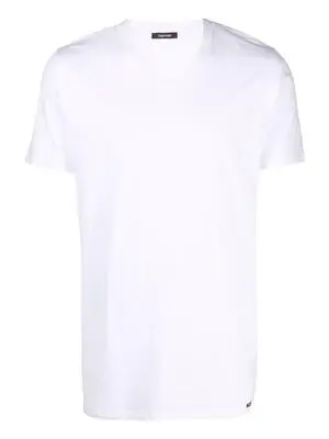 TOM FORD V-neck Fitted T-shirt - White