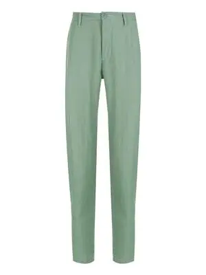 OSKLEN Fluid Linen Tailored Trousers - Green