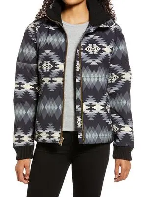 Pendleton Alamosa Ripstop Zip Jacket Black/papago