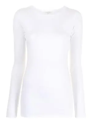 NILI LOTAN Round Neck Long-Sleeve T-Shirt