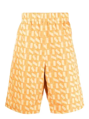 Sunnei Reversible Bermuda Shorts - Yellow