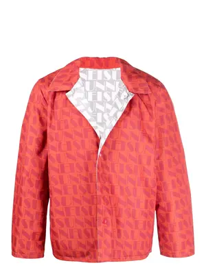 Sunnei Reversible Monogram Jacket - Red