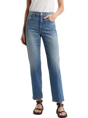 SLVRLAKE SLVRLAKE Sophie High-Waist Straight-Leg Jeans Common Ground