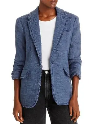 Cinq À Sept Khloe Boucle Blazer - Shadow