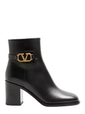 VALENTINO 75mm VLogo Signature Ankle Boots