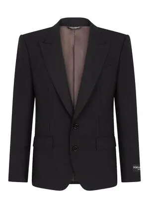 Dolce & Gabbana Sicilia-fit Single-breasted Suit - Black