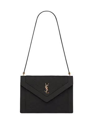 Saint Laurent Gaby Envelope Bag - Black