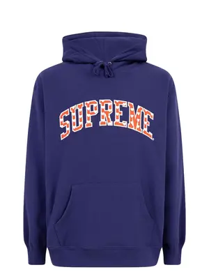 Supreme Hearts Arc Hooded Sweatshirt - Blue
