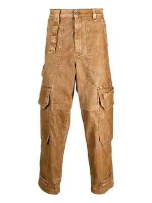 DIESEL® D-multy Joggjeans Tapered Cargo Jeans - Neutrals