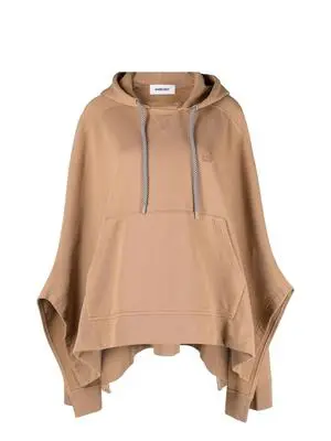 AMBUSH Hooded Draped Poncho - Neutrals