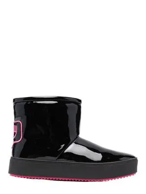 CHIARA FERRAGNI Round-toe Boots - Black